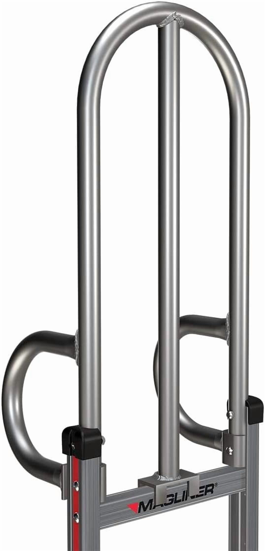 Magliner 62" Bolted Dual Grip Handle with Vertical Post for 2-Wheel ...