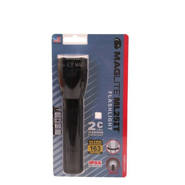 Maglite 2C Cell, Black - Walmart.com