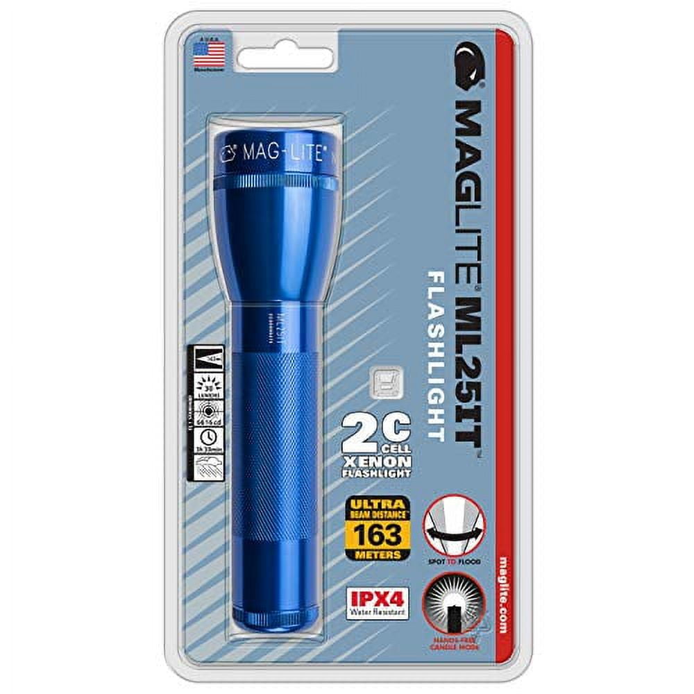Maglite ML25IT-S2116 2C Cell Maglite 2C Cell,Blue,Whs - Walmart.com