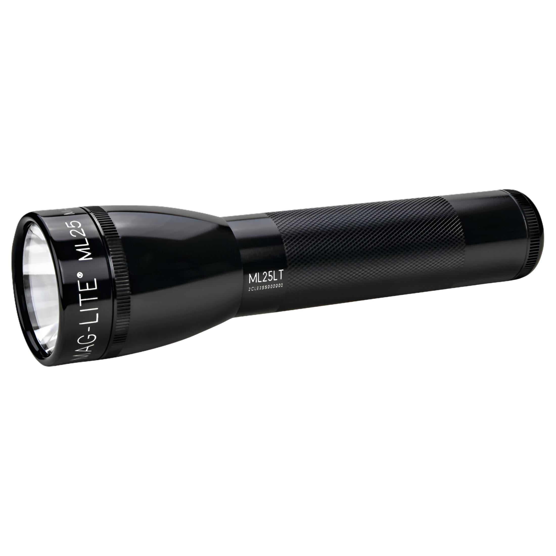 Maglite 2 C-Cell LED Flashlight, Black, Lite with Batteries, 300+ Yards ...