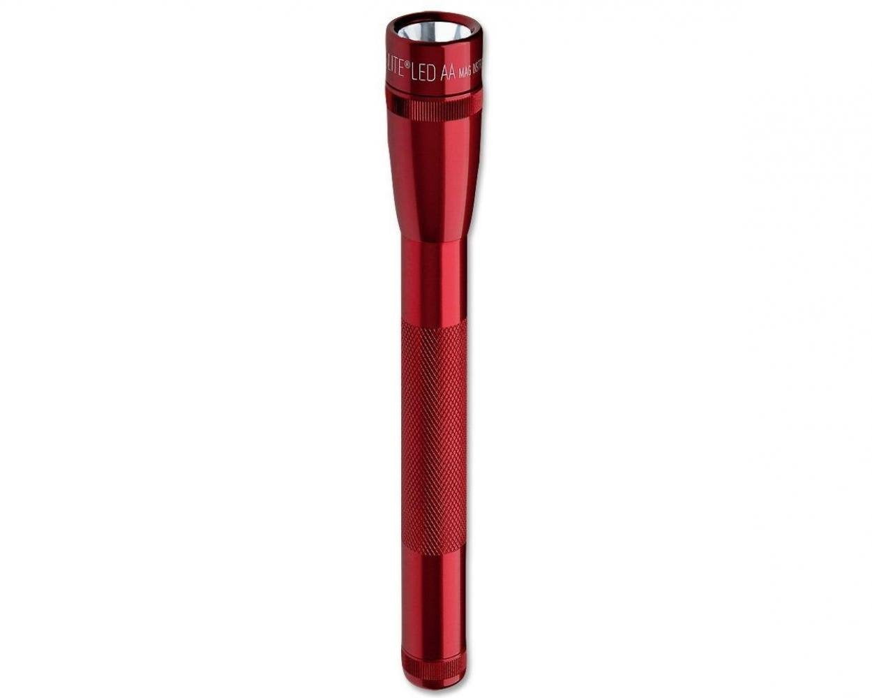 Maglite Mini LED 2-Cell AA Flashlight with Holster, Red - Walmart.com