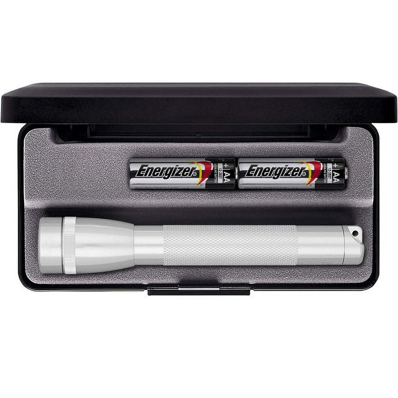 Maglite M2A10L Mini-Mag Silver Flashlight - Walmart.com