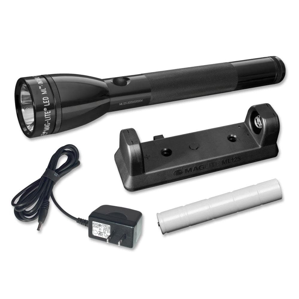 Maglite Ml125 Led Flashlight Rechargeable System 120V - Walmart.com