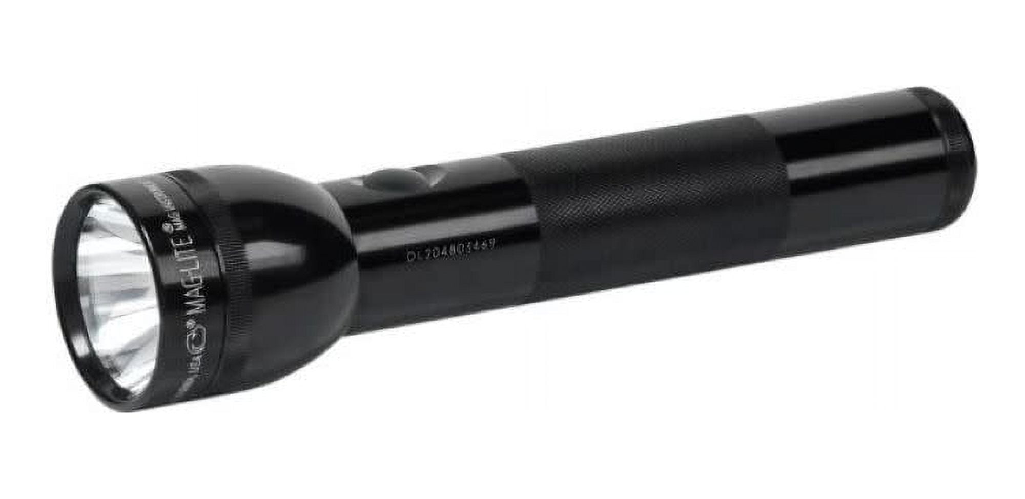 Maglite LED 2-Cell D Flashlight with Batteries, Black Aluminum, Highly ...