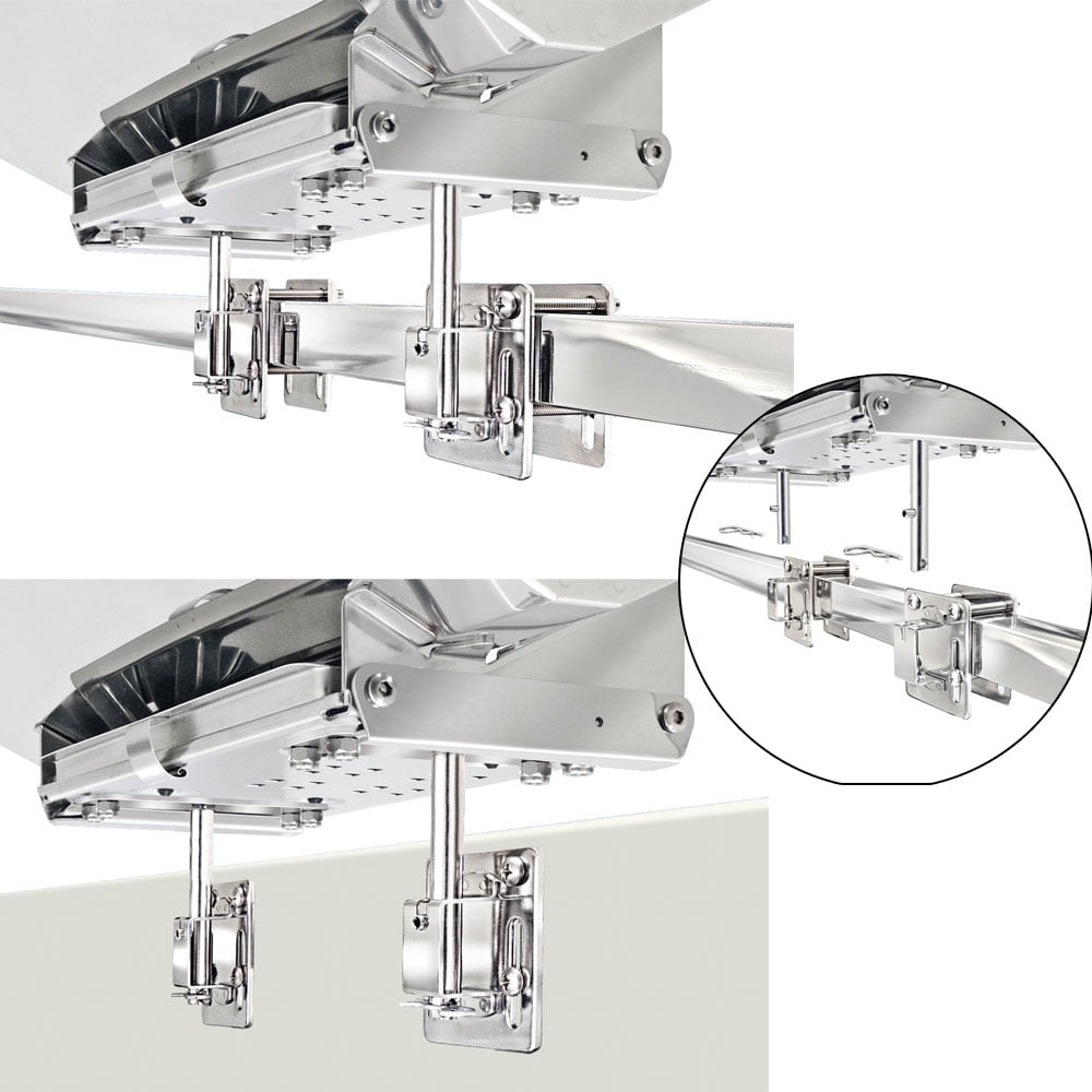 Magma Products, T10-540 Dual Square RailVertical Surface Mount, Multi ...