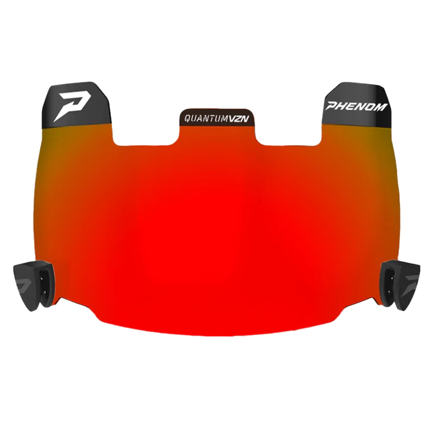 Magma Red Football Visor - QVZN 1.0 by Phenom Elite - Walmart.com