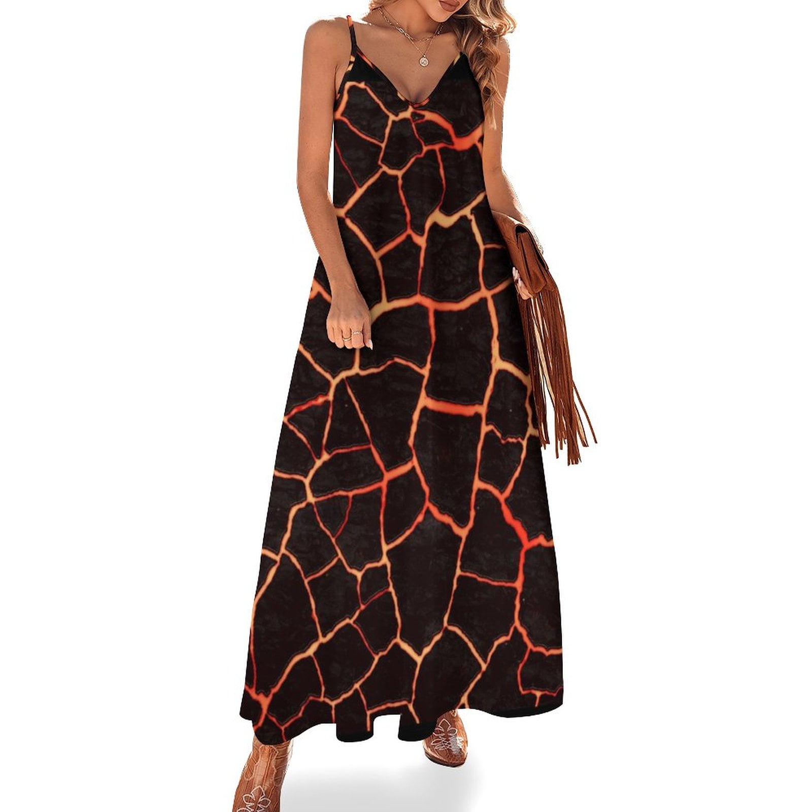 Magma Sleeveless Dress prom dress 2024 luxury dress - Walmart.com