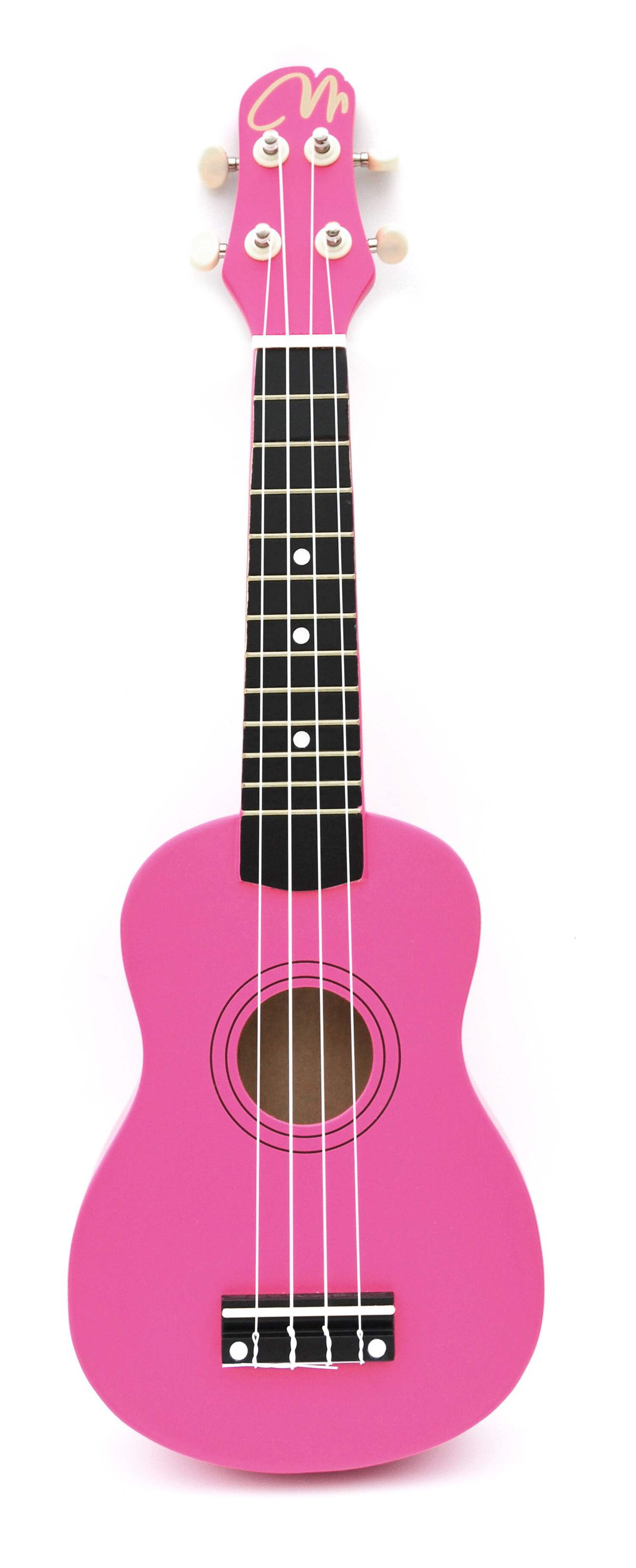 Magma Soprano Ukulele 21 inch Satin Pink Color with Bag (MK20RS ...
