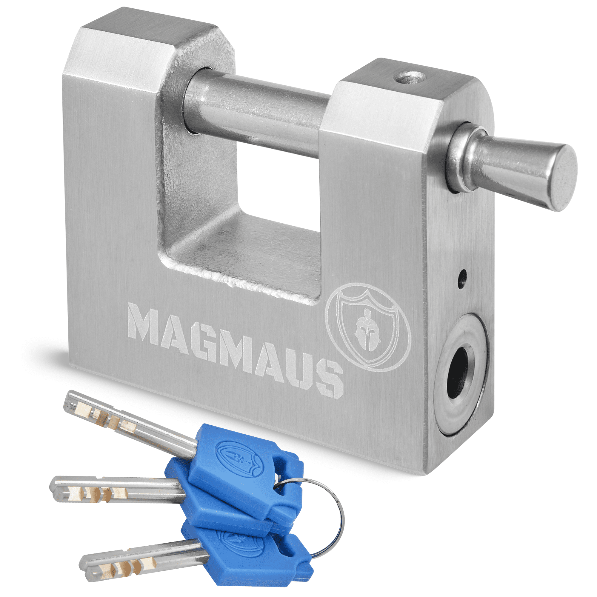 Magmaus® RTL/60 Weatherproof Heavy-Duty Outdoor Lock with 3 Keys for ...