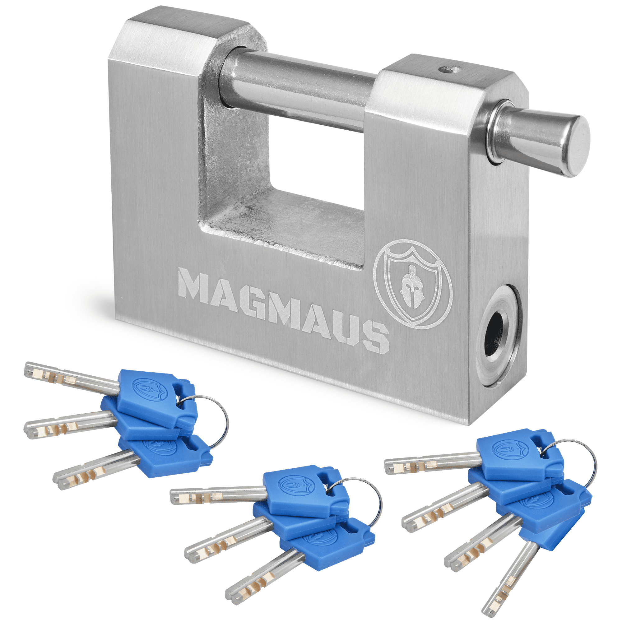 Magmaus® RTX/70 Weatherproof Heavy-Duty Outdoor Lock with 10 Keys for ...