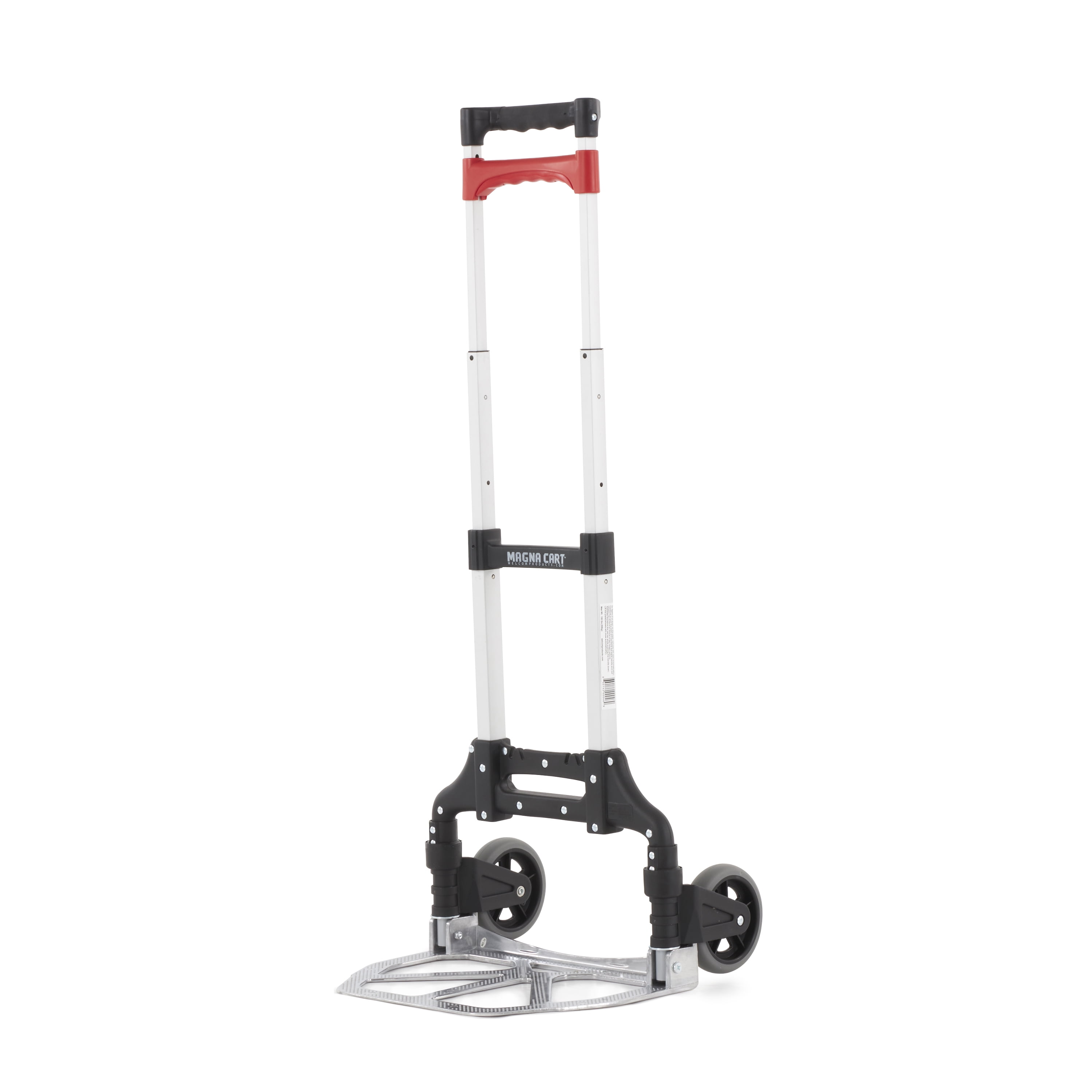 Magna Cart Personal Folding Aluminum Hand Truck, 150lb Capacity, Black ...