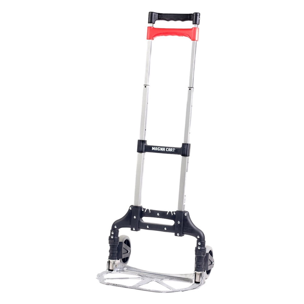 Magna Cart - Foldable Personal Hand Truck with Wheels, 150lb Capacity ...
