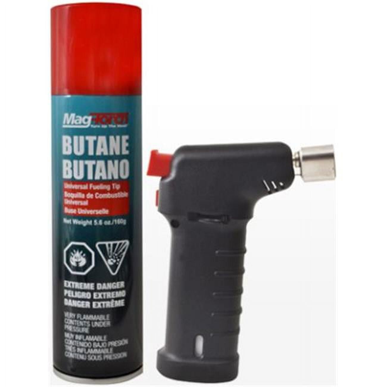 Magna MT778CK Micro Propane Self-Light Torch Kit with 5.6 oz Butane ...