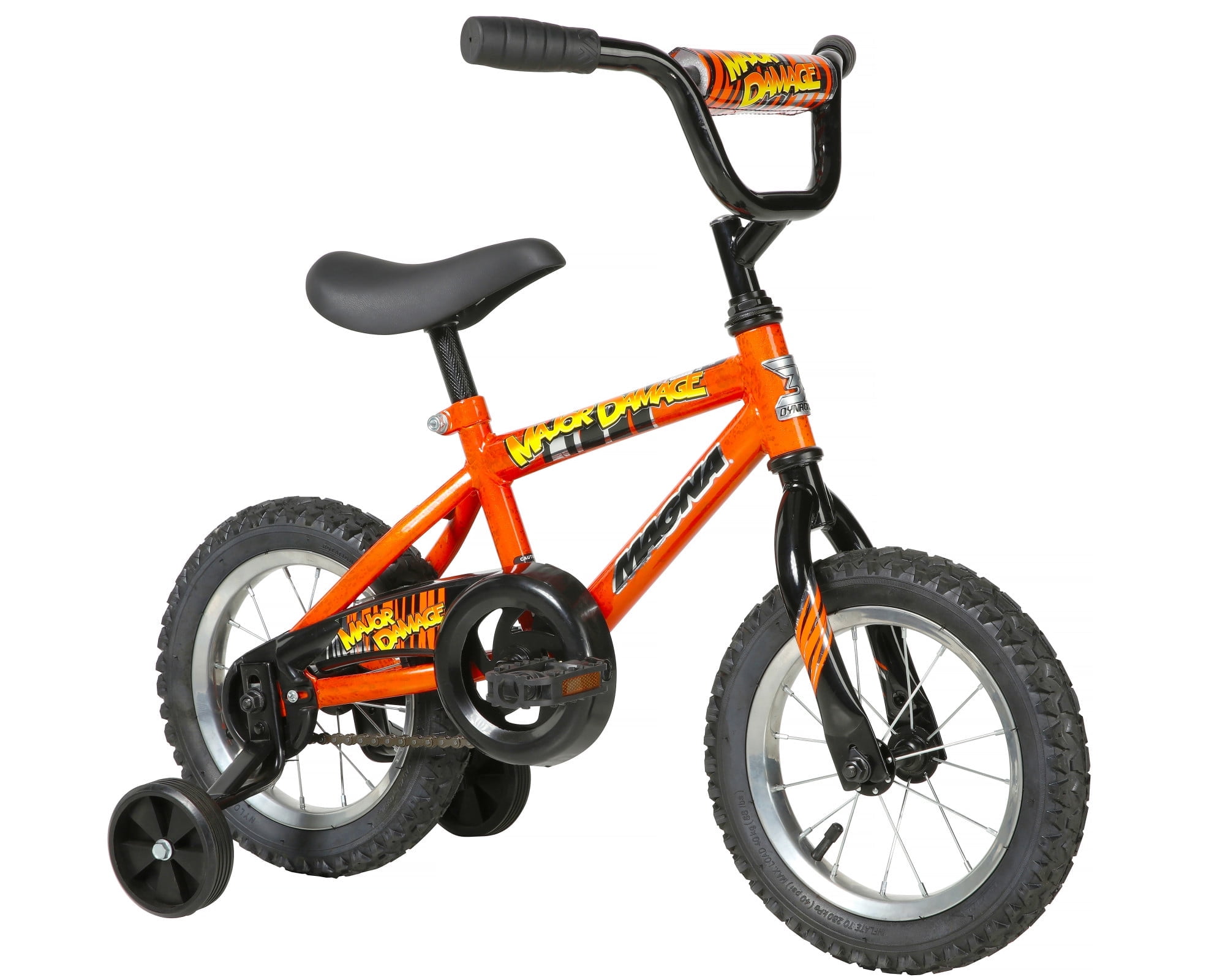 Magna Major Damage 12" Kids' Bike with Training Wheels, Child's Bicycle ...
