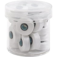 HimaPro 144 White Prewound Bobbins for Sewing and Embroidery Machines ...