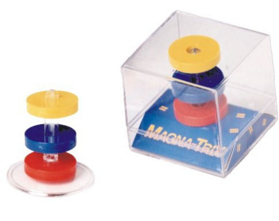 Magna-Trix: Colorful Ring Magnets which Float to Stand - Walmart.com