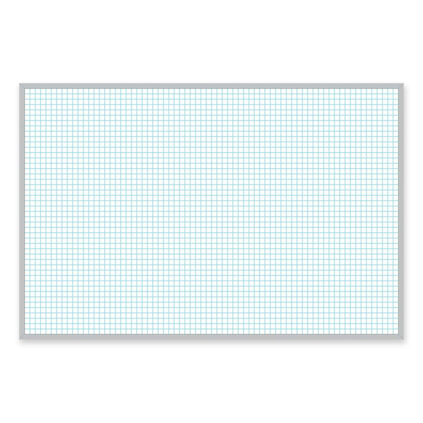 Magna Vision 1x1 Grid Magnetic Porcelain Board - Walmart.com