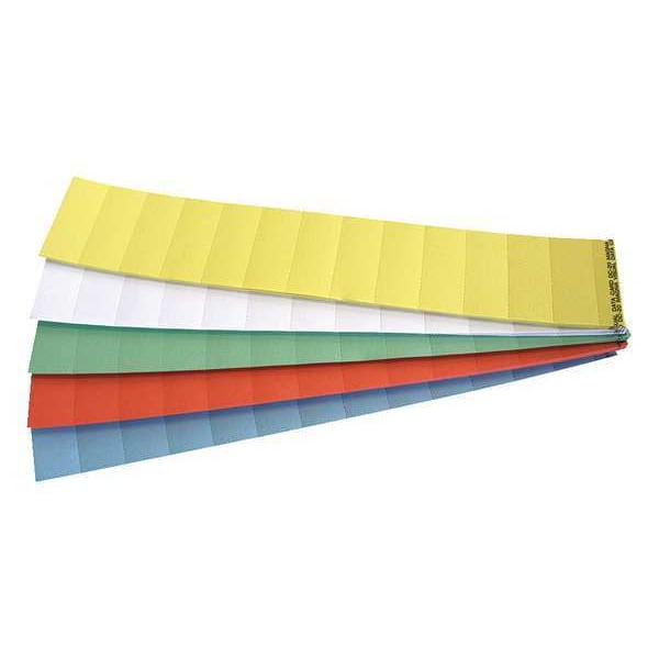 Magna Visual Data Cards,Mixed,2in.W,13/16in.H,PK1000 DC-20-2M - Walmart.com