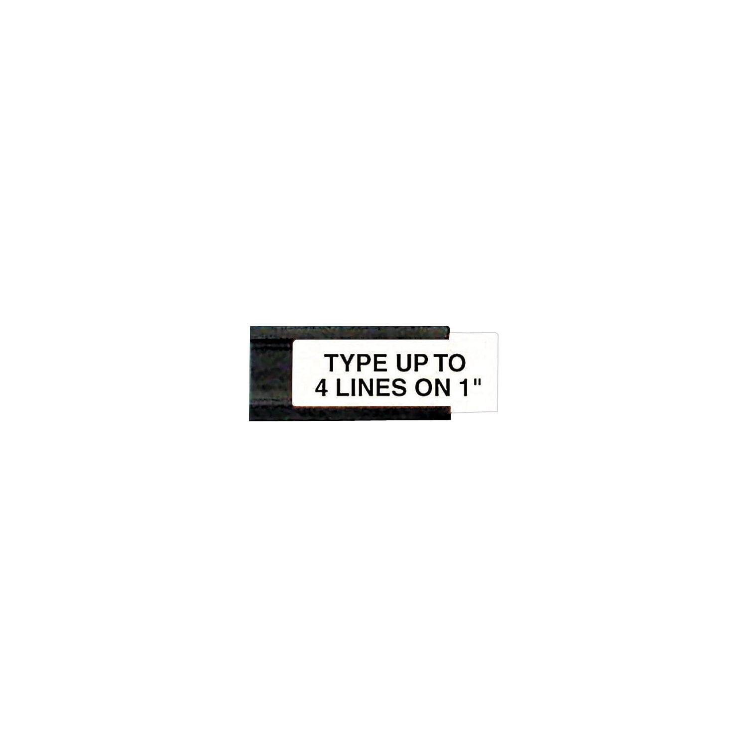 Magna Visual Magnetic Cardholders,1 in. x 2 in.,PK25 MCH-12-2-0P ...