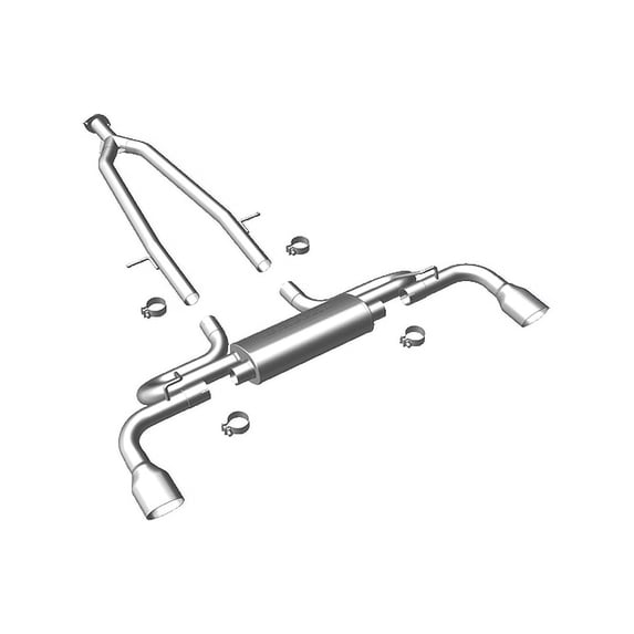 MagnaFlow 02-08 Lexus SC430 L Stainless C/B SYS Performance exhaust ...