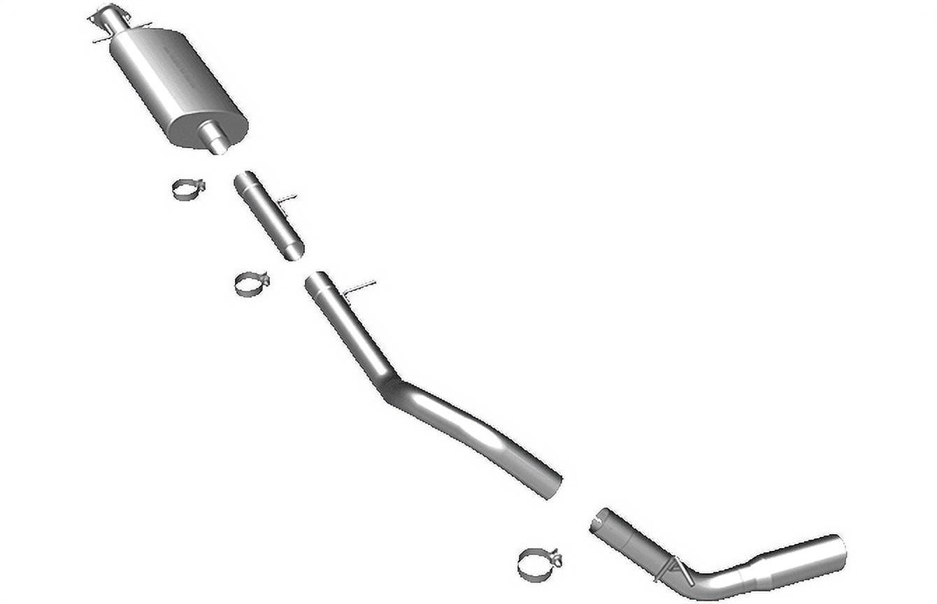MagnaFlow 10-13 Ford Expedition V8 5.4L EL Single Rear Side Exit P/S ...