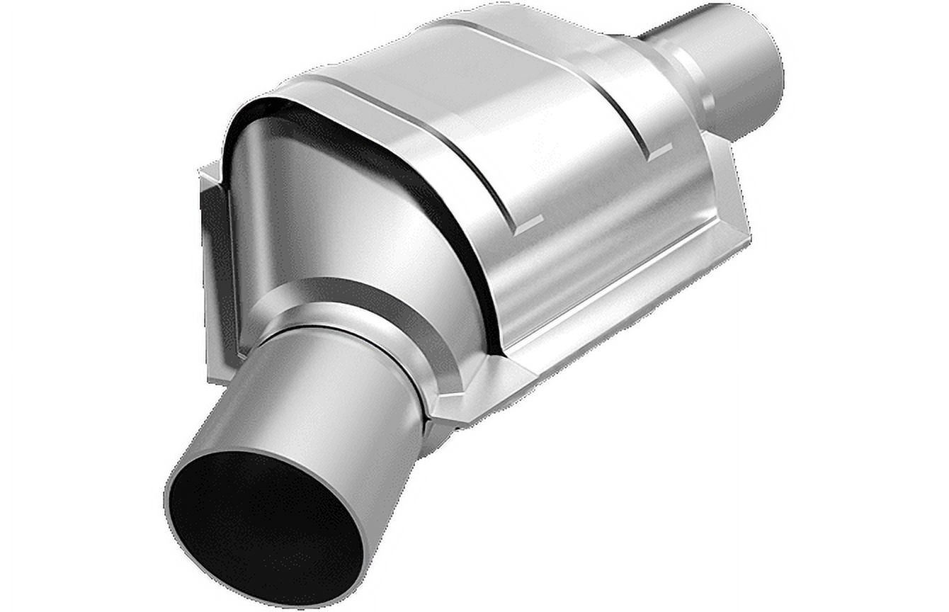 MagnaFlow Conv Univ 2.00inch Angled Inlet Fits select: 1998-2004 FORD ...