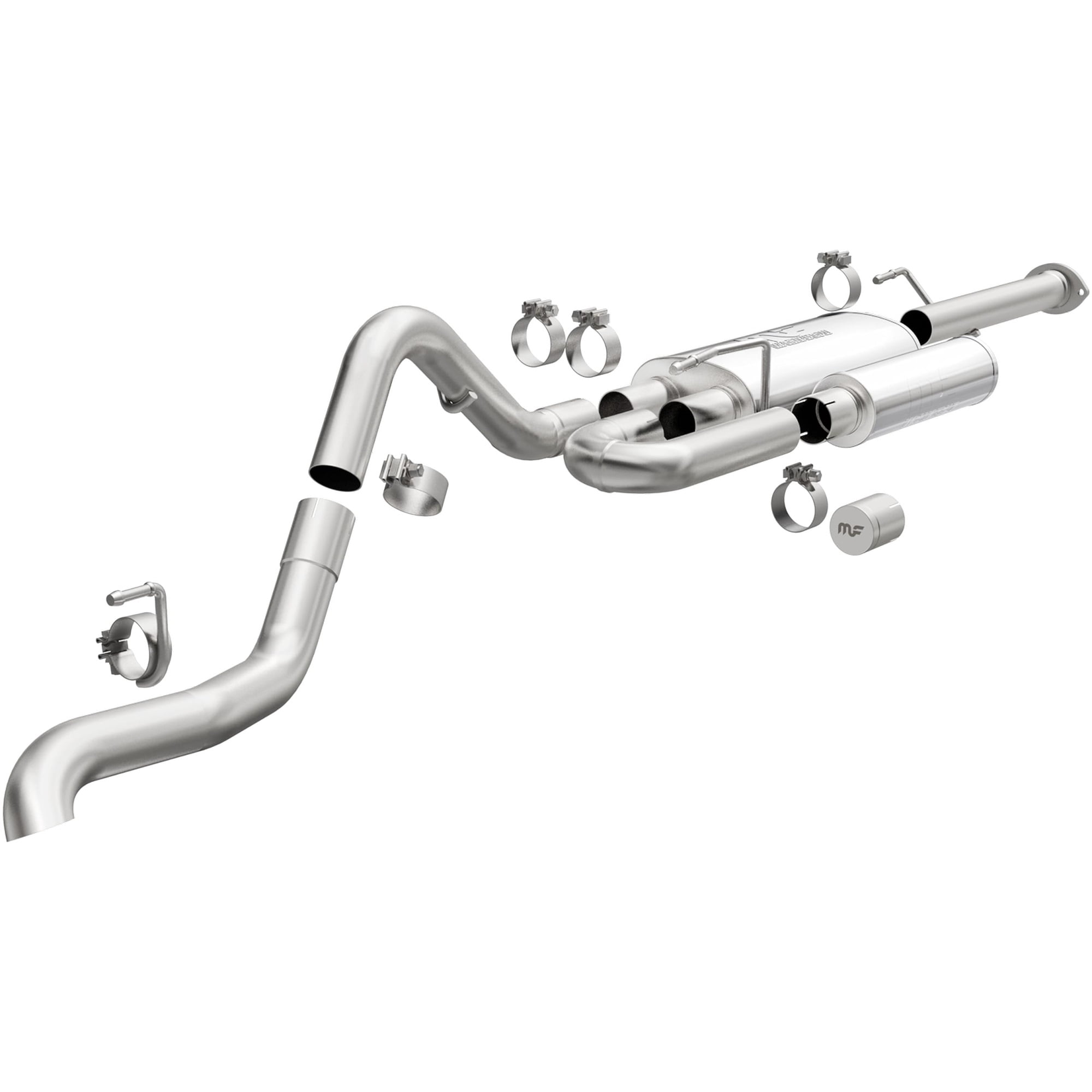 MagnaFlow Performance Exhaust System 19583: Cat-Back, Overland Series ...