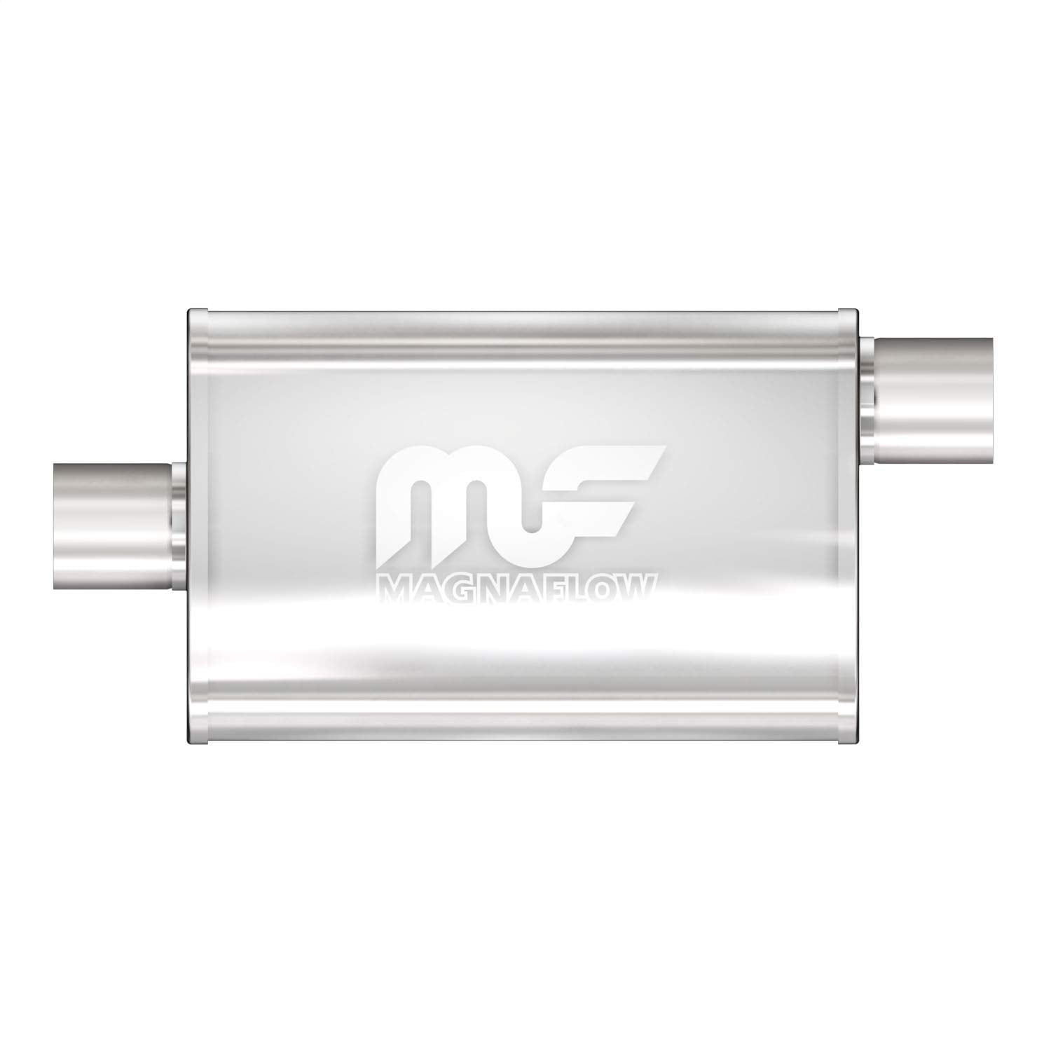 MagnaFlow Performance Muffler 11256-2.5/2.5 Inlet/Outlet - Offset ...