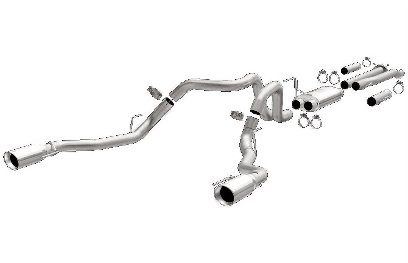 MagnaFlow SYS Cat-Back 2017 Ford F-150 Raptor 3.5L Dual 3in Tips ...