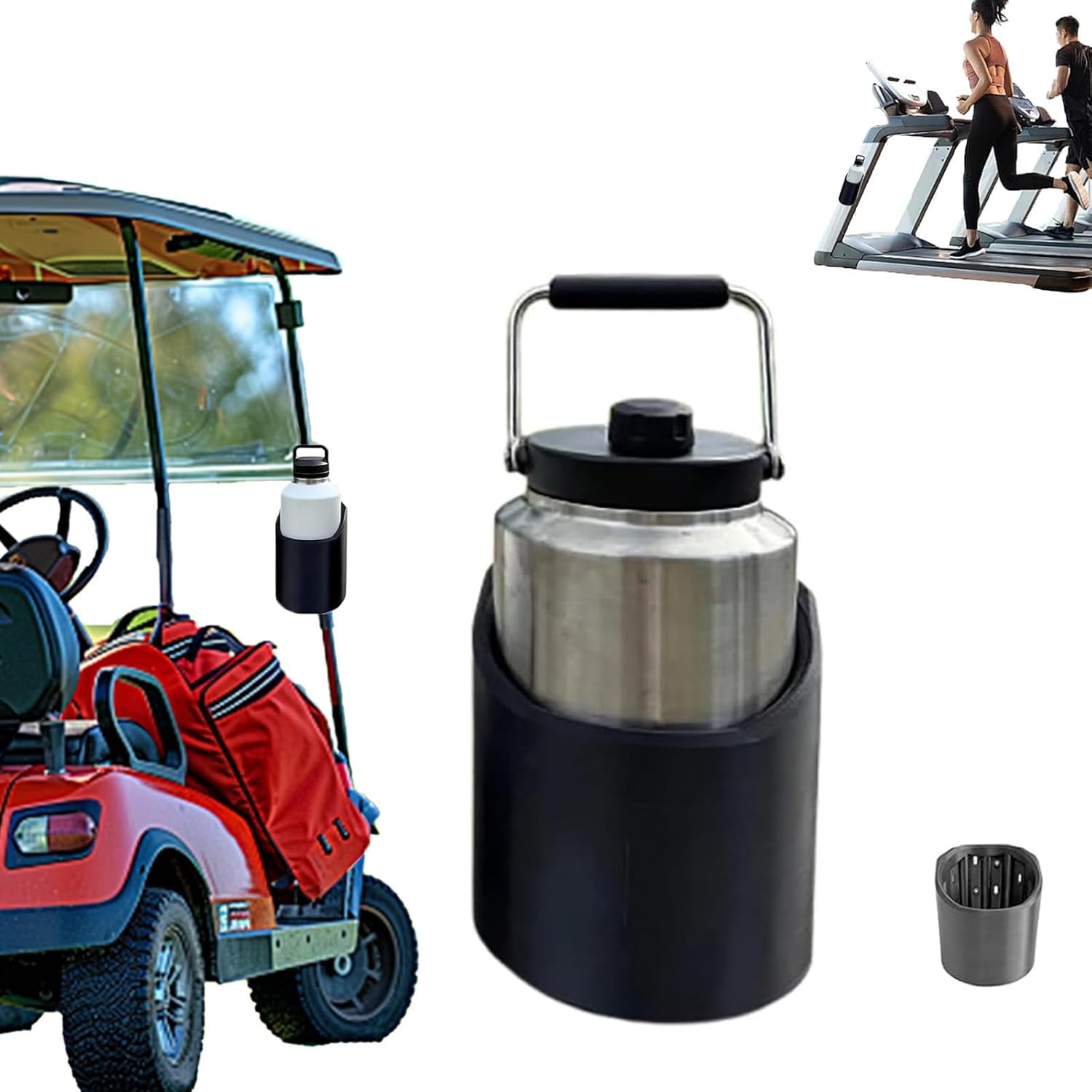 MagnaGrip Magnetic Bottle Mount for 46/50/64 oz – Heavy Duty N52 Magnet ...