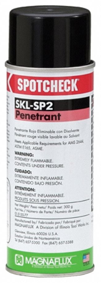 Magnaflux Dye Penetrant, 10.5 oz, Aerosol Can SKL-SP2 - Walmart.com