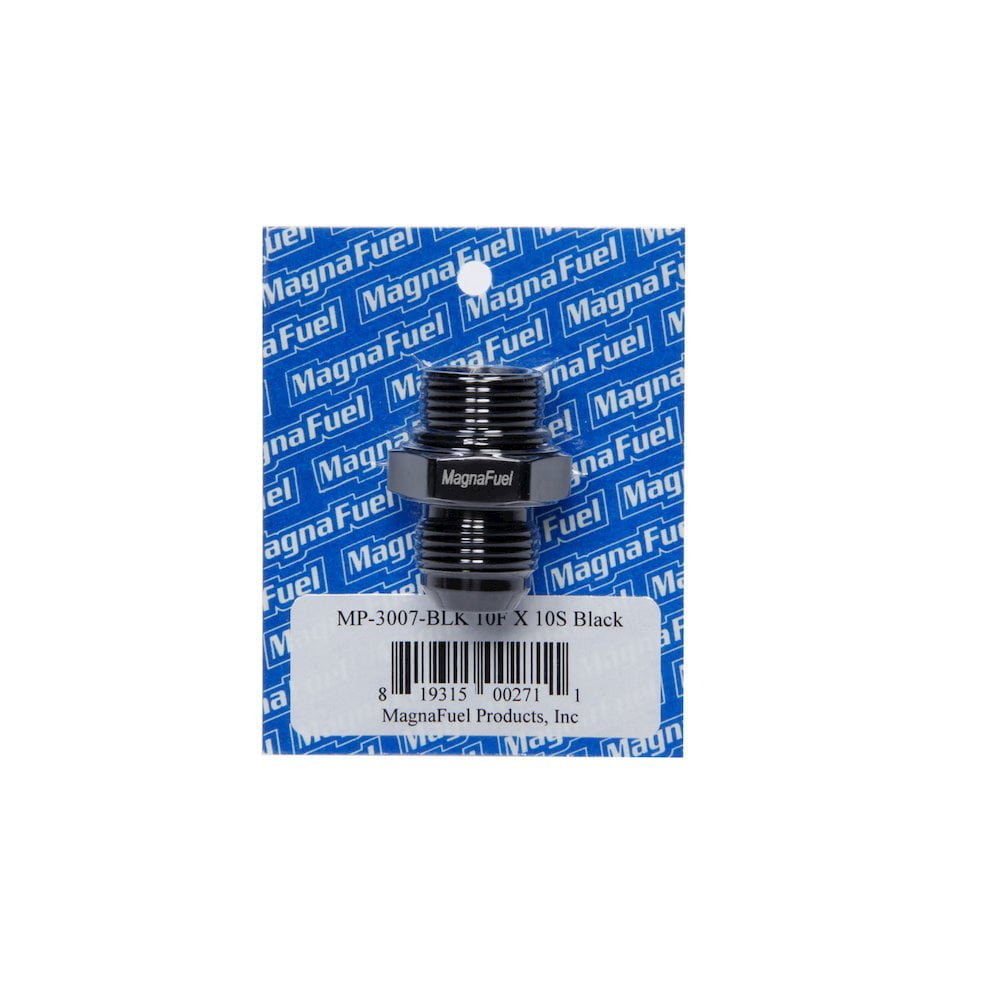Magnafuel/Magnaflow Fuel Systems #10an to #10an Straight Fitting Black ...