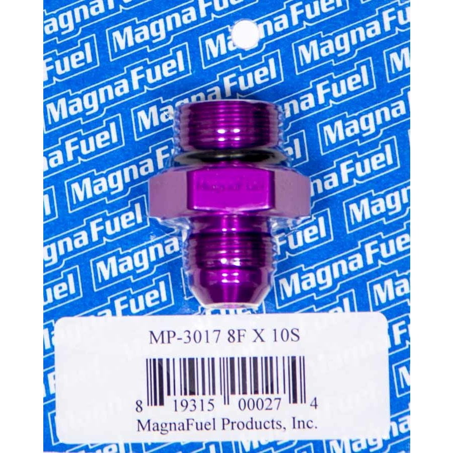 Magnafuel/Magnaflow Fuel Systems #8an Male to #10an O-Ring Str. Adapter Ftng - Walmart.com