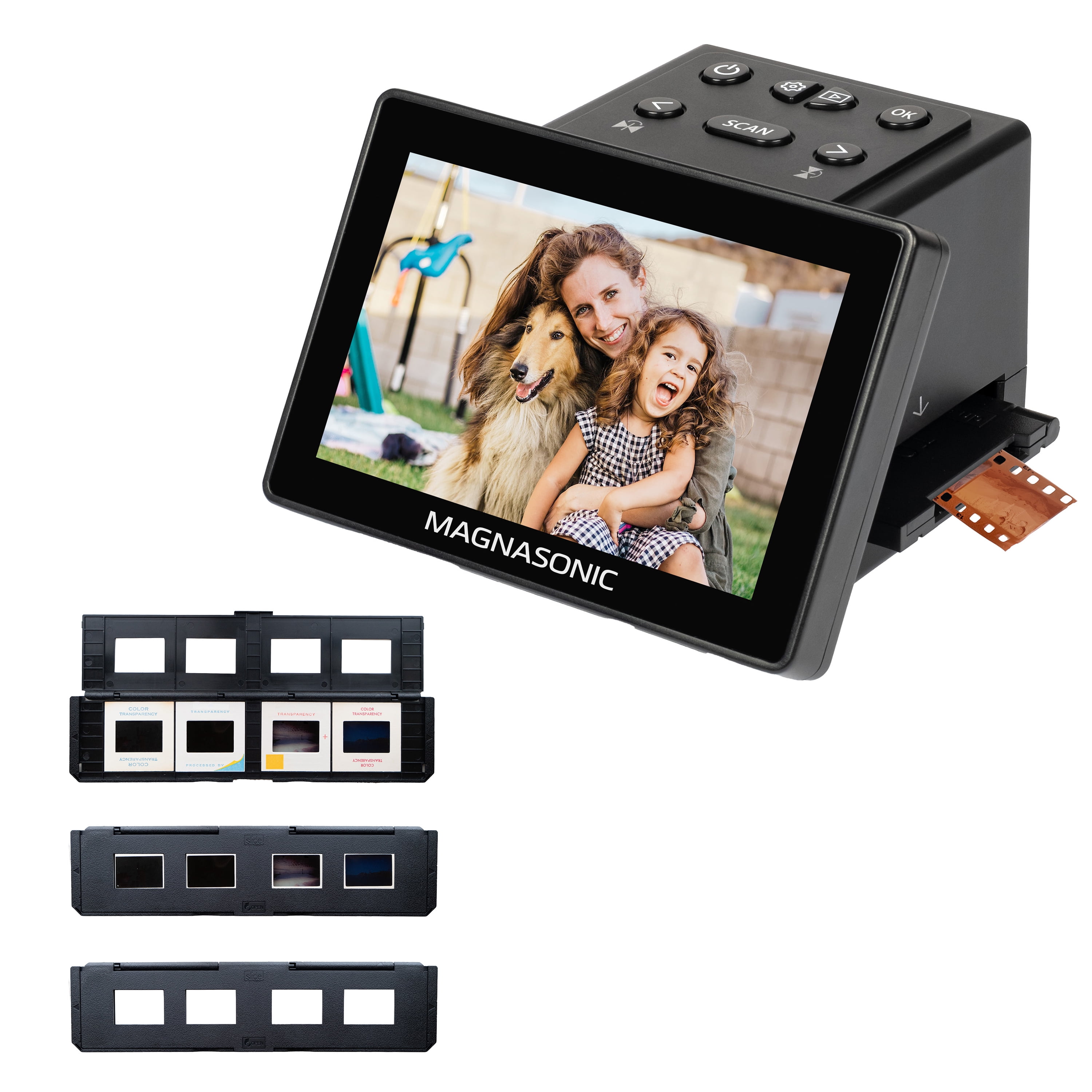 Magnasonic 25MP Film Scanner with Large 5 Magnasonic 25MP Film Scanner with Large 5
