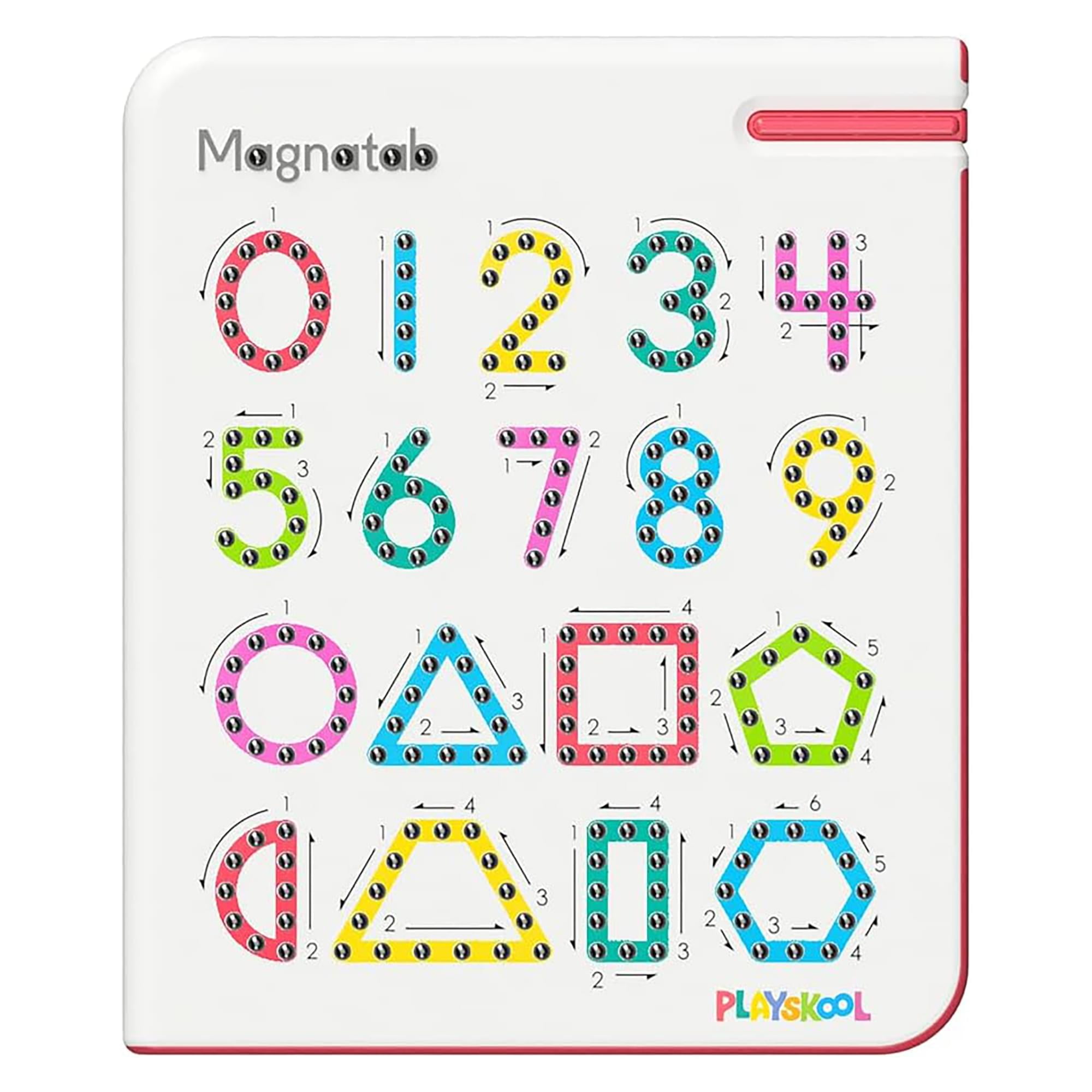 Magnatab Playskool Numbers and Shapes | Learning and Sensory Drawing ...
