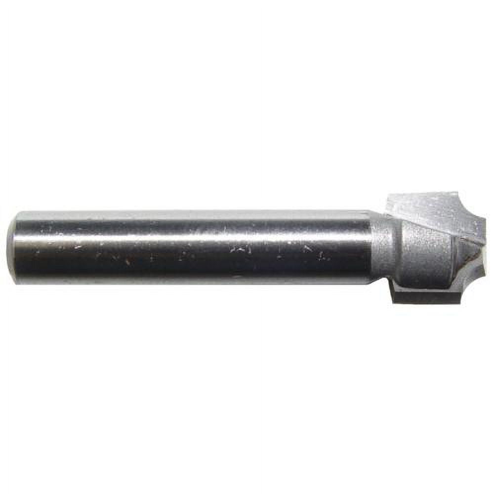 Magnate 1254 Plunge Flat Roundover Router Bit - 1/4" Radius, 1/4" Small ...