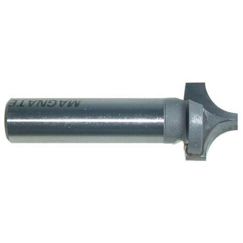Magnate 1269 Plunge Flat Roundover Router Bit - 11/32" Radius, 3/16 ...