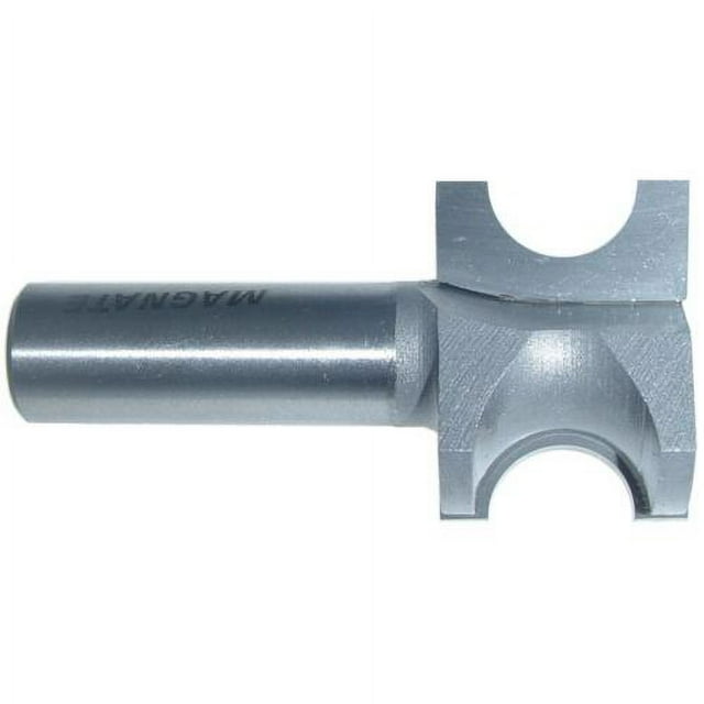 Magnate 1703 Bull Nose (Half Round) Router Bit - 1/2" Bead Diameter, 1/ ...