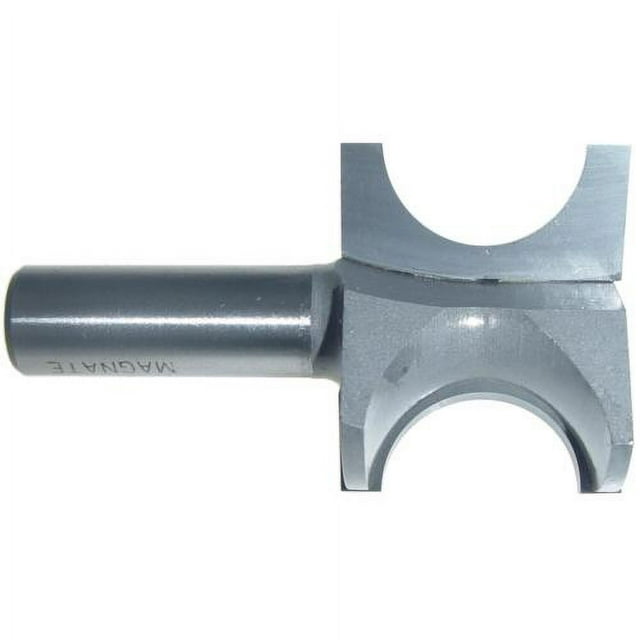 Magnate 1706 Bull Nose (Half Round) Router Bit - 7/8" Bead Diameter, 7/ ...