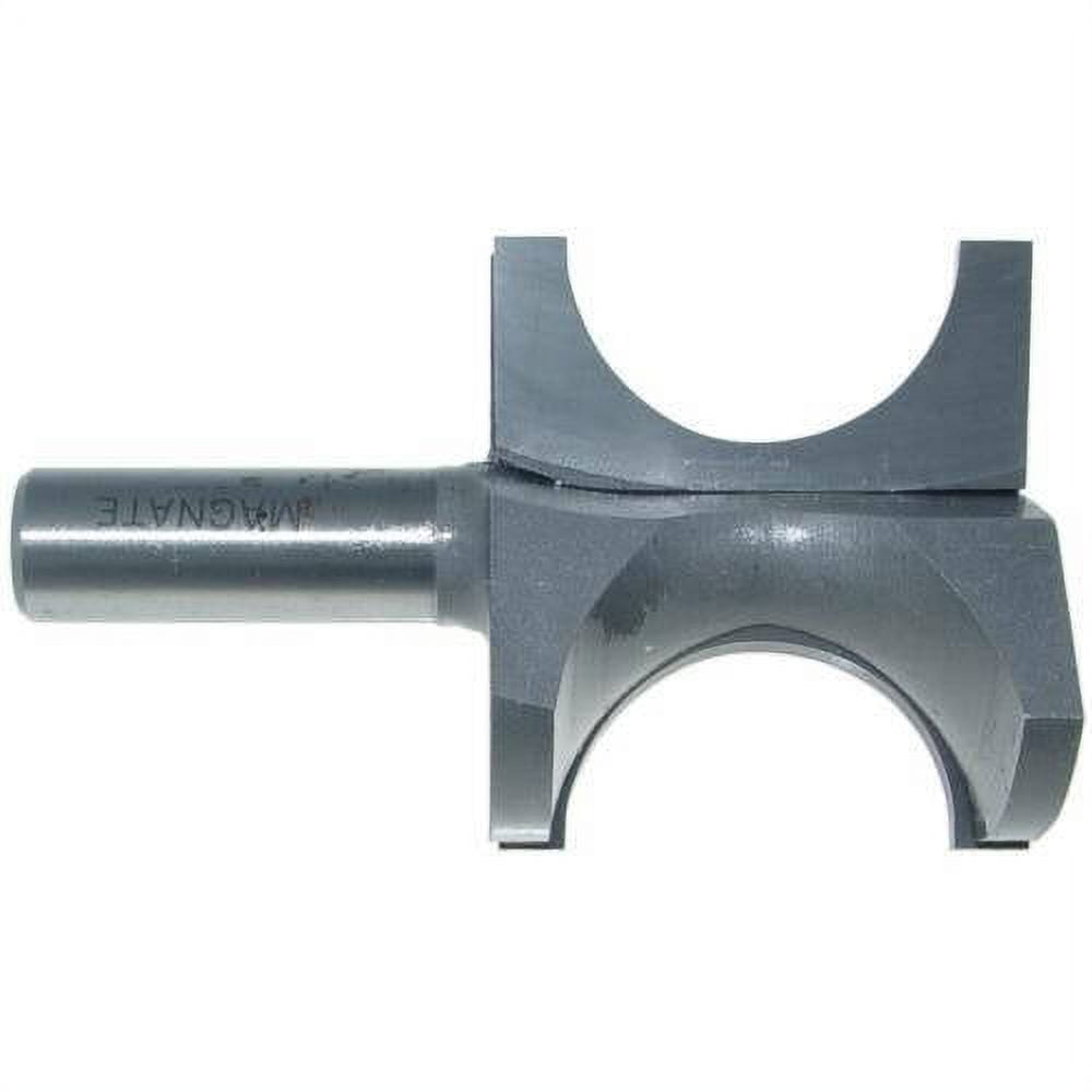 Magnate 1711 Bull Nose (Half Round) Carbide Tipped Router Bit — 1-1/8 ...