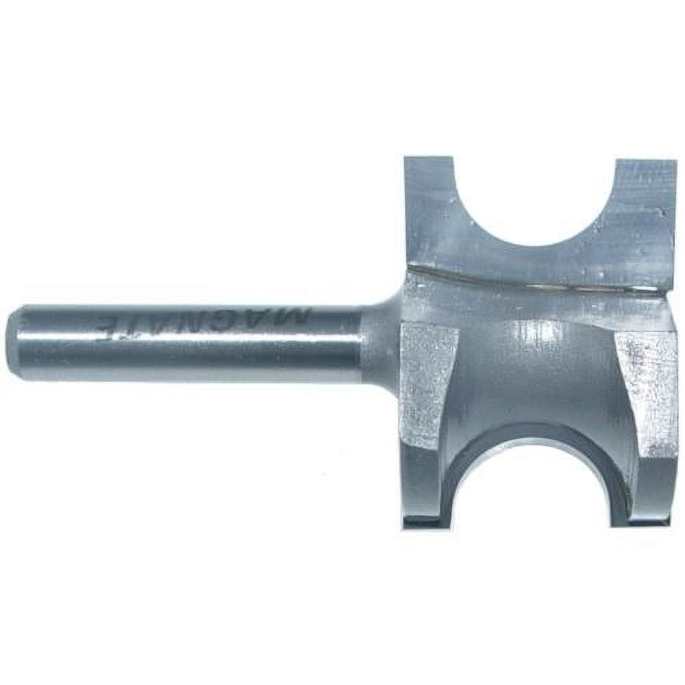 Magnate 1723 Bull Nose (Half Round) Router Bit - 1/2" Bead Diameter, 1/ ...
