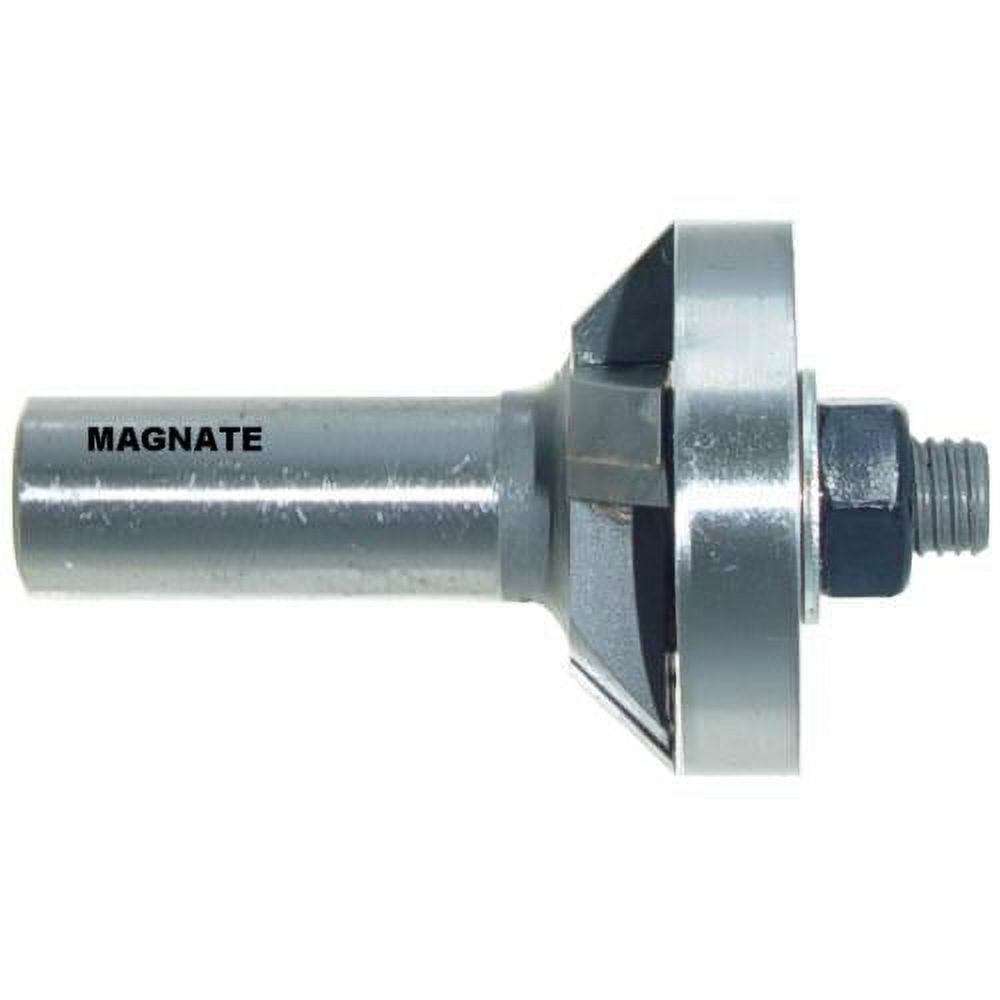Magnate 3245 45 Degree Undercut Bevel Trim Router Bit - 1/4" Cutting ...