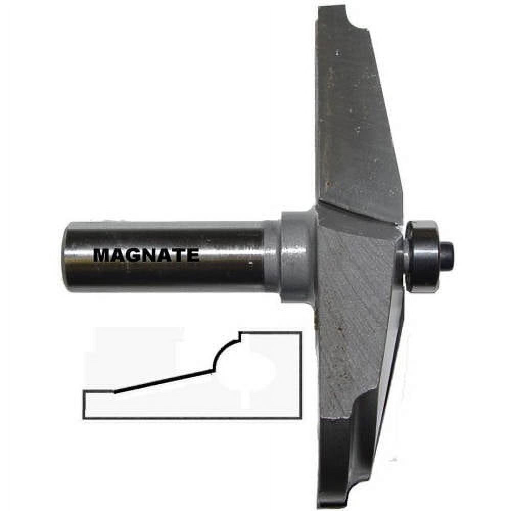 Magnate 3806B Raised Panel Router Bit, Horizontal — 12 Degree Face Cut ...