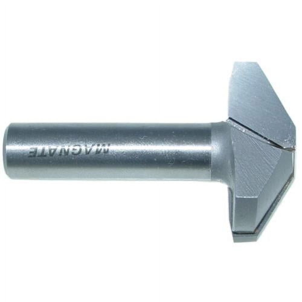 Magnate 3858 Raised Panel Groove, 25 Degree Face-Cut Router Bit - 1.575 ...