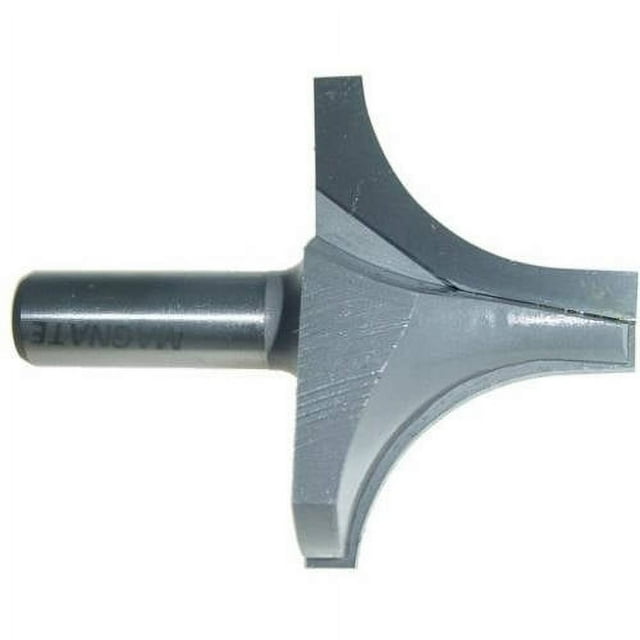 Magnate 3927 Plunge Roundover Router Bit — 1" Radius; 1/2" Small ...