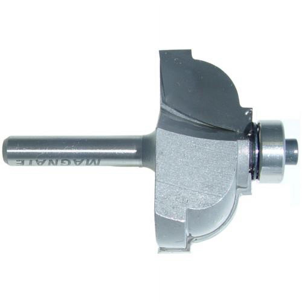 Magnate 4704 Classic Cove Router Bit - 3/8" Radius, 1/4" Shank Diameter ...