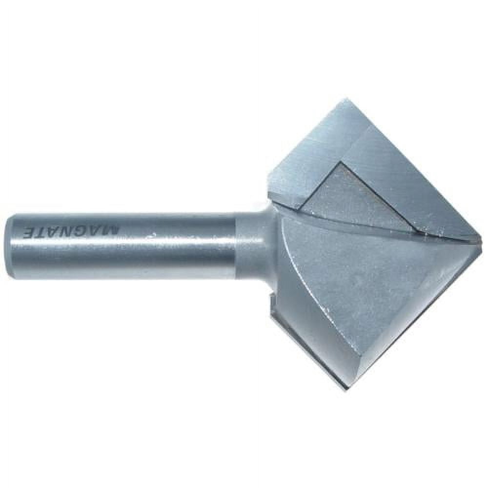 Magnate 5462 Bird Mouth (Bird Beak) Router Bit, 8-Sided - 1-1/2" Long ...
