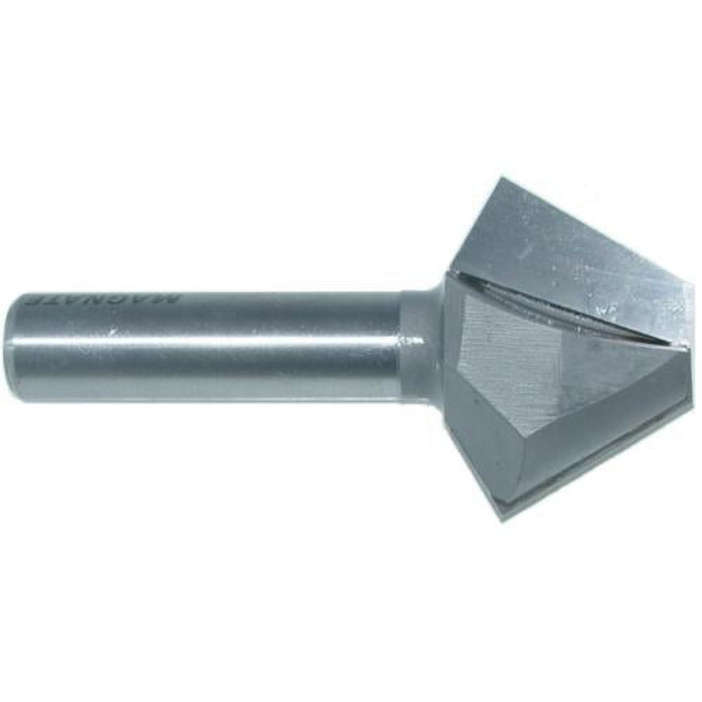 Magnate 5481 Bird Mouth (Bird Beak) Router Bit, 12-Sided - 1" Long ...