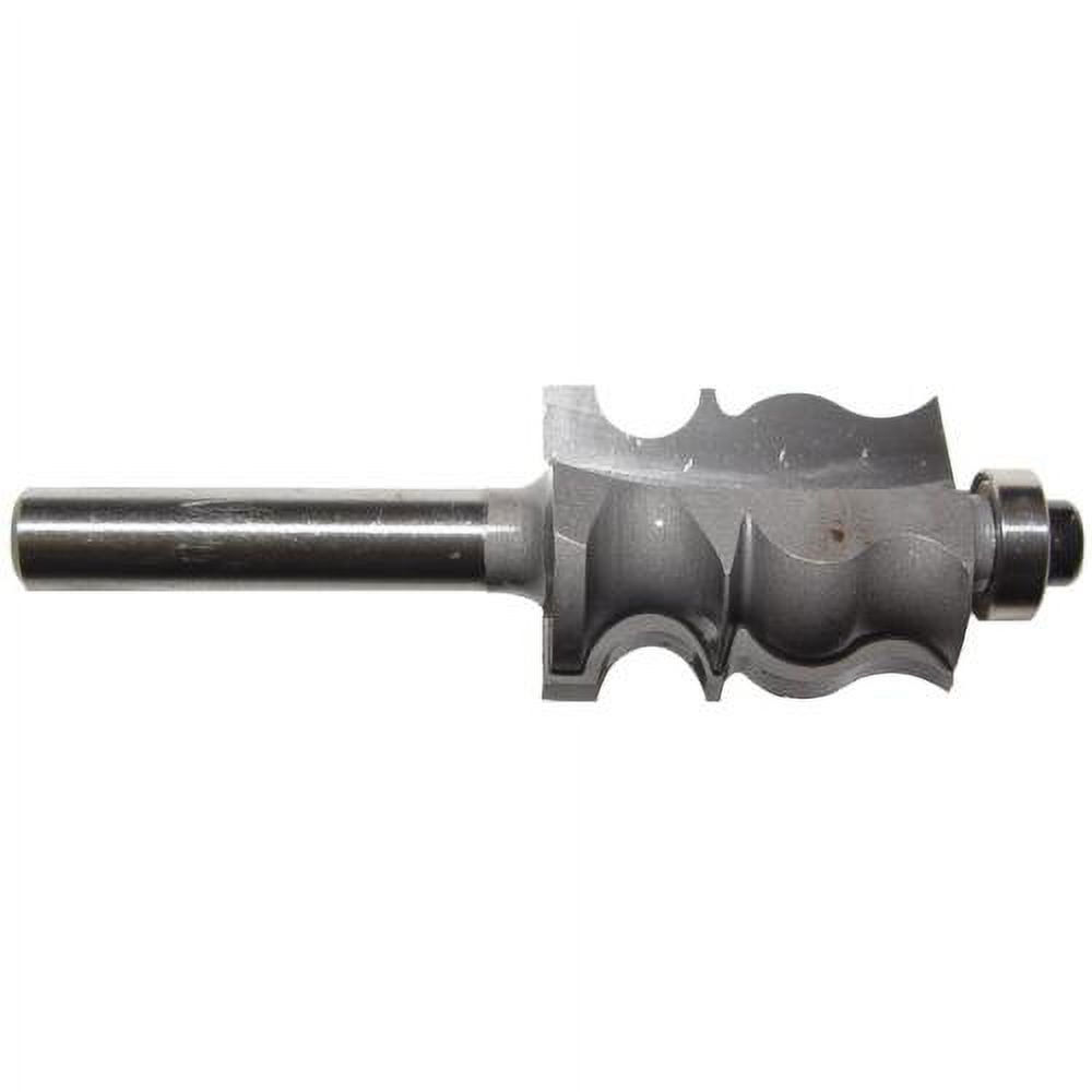 Magnate 5505 Face Molding Router Bit - 1" Cutting Length, 1/4" Bead ...