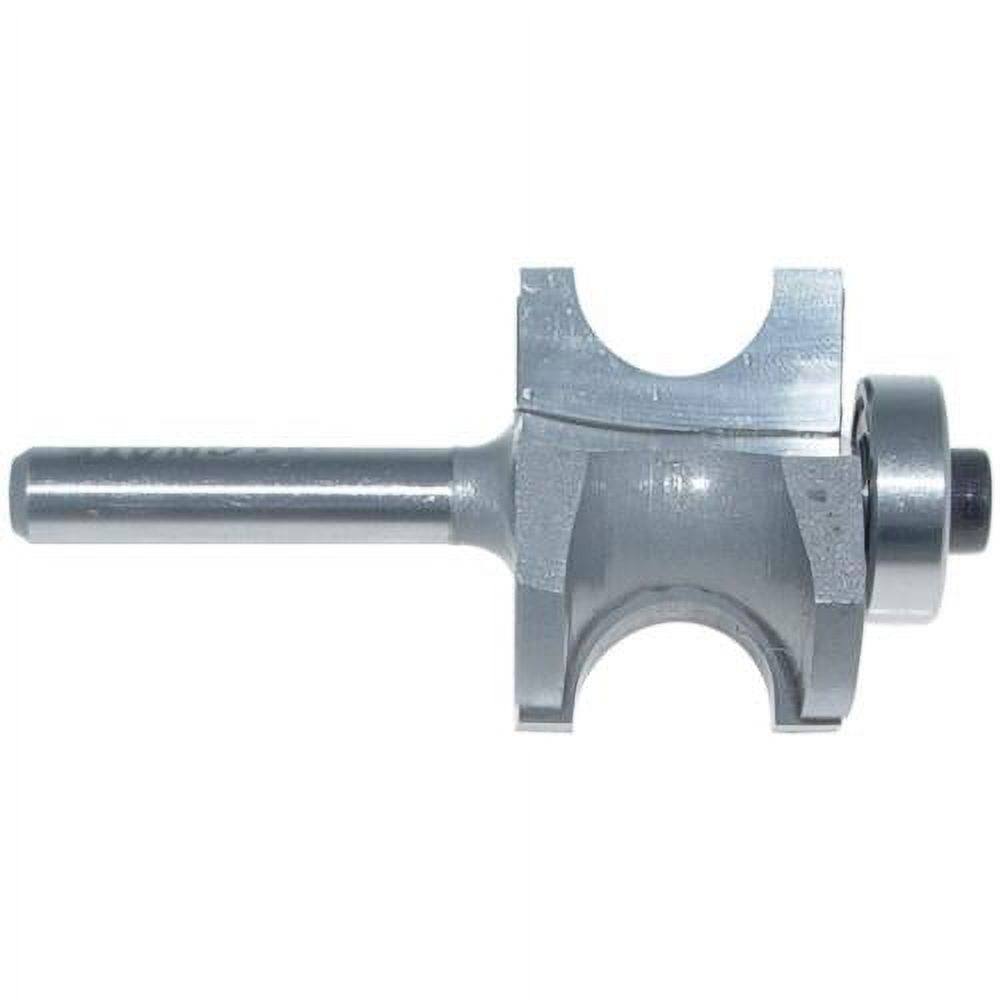 Magnate 5813 Bull Nose (Half Round) Router Bit With Bearing - 1/2" Bead ...